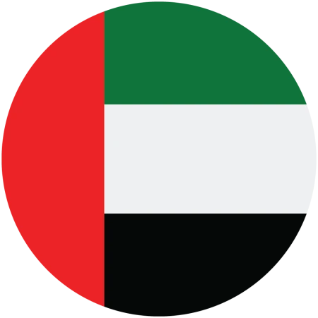 United Arab Emirates (UAE) (Circle Flag) PNG, AI, EPS, CDR, PDF, SVG ...