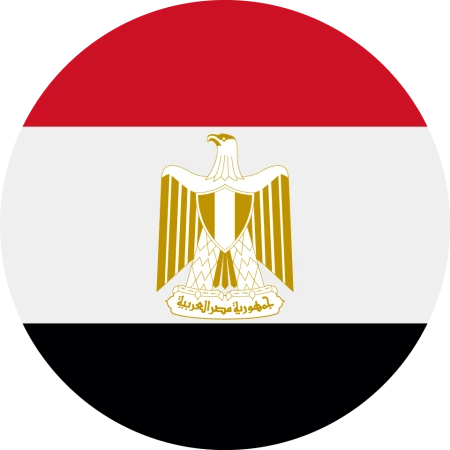 Egypt (Circle Flag) PNG, AI, EPS, CDR, PDF, SVG - IconLogoVector