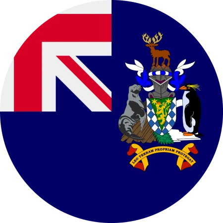 South Georgia and the South Sandwich Islands (Circle Flag) PNG, AI, EPS ...